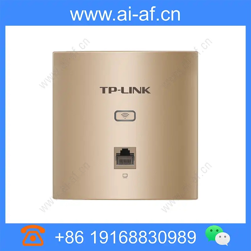 TP-LINK TL-AP302I-PoE薄款香槟金(方) 2.4GHz 300M无线面板式AP - AI-AF.cn|爱安防