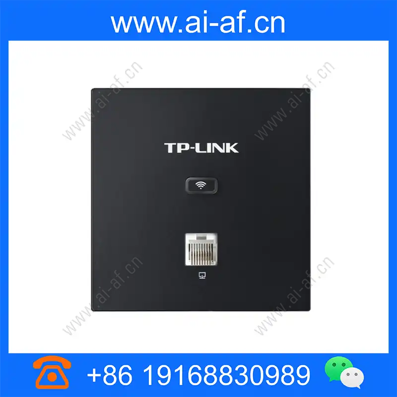 TP-LINK TL-AP450I-PoE薄款碳素黑 2.4GHz 450M单频无线面板式AP - AI-AF.cn|爱安防